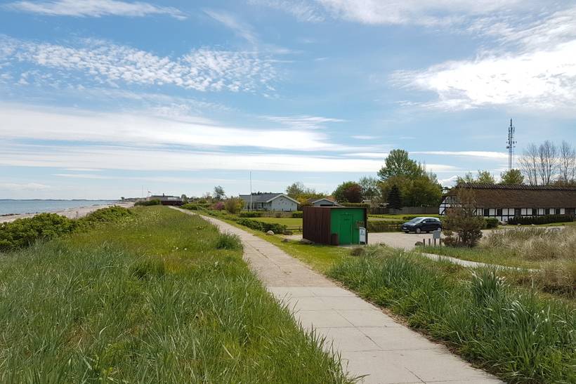 FD16 - Strandnahes Ferienhaus in Hasmark auf Nordfünen mit Meerblick